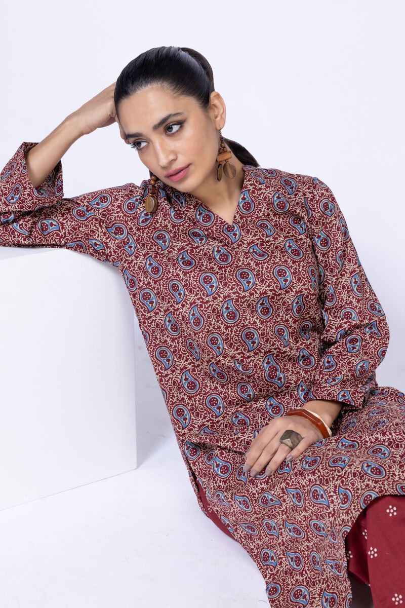 Buy Kurta | 0.0 N/A | ETX22A-VG_MULTI | Khaadi United States