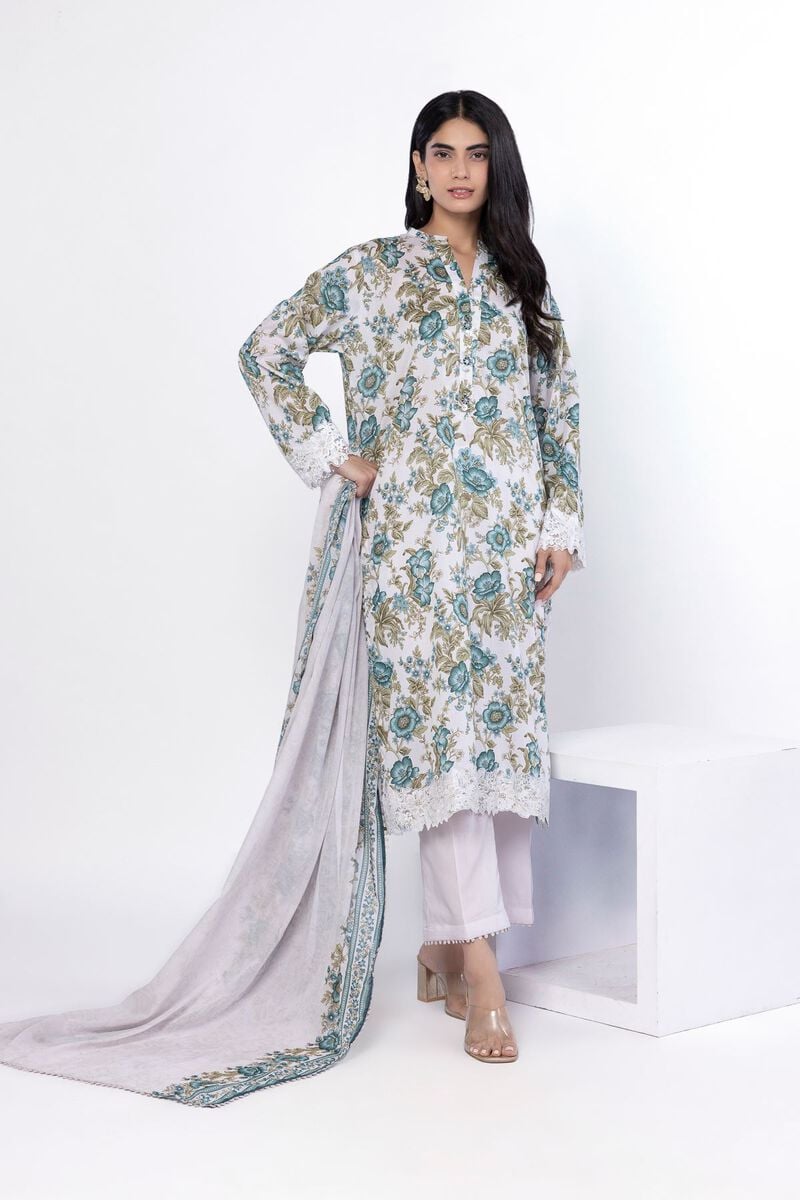 Buy Tailored 3 Piece | 27.50 USD | SS2330AST-VG_MULTI | Khaadi United ...