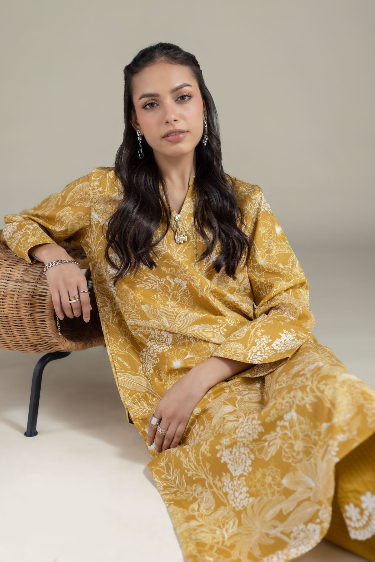 Buy Kurta | 0.0 N/A | 25-10-12E12-06TA-VG_MULTI | Khaadi United States