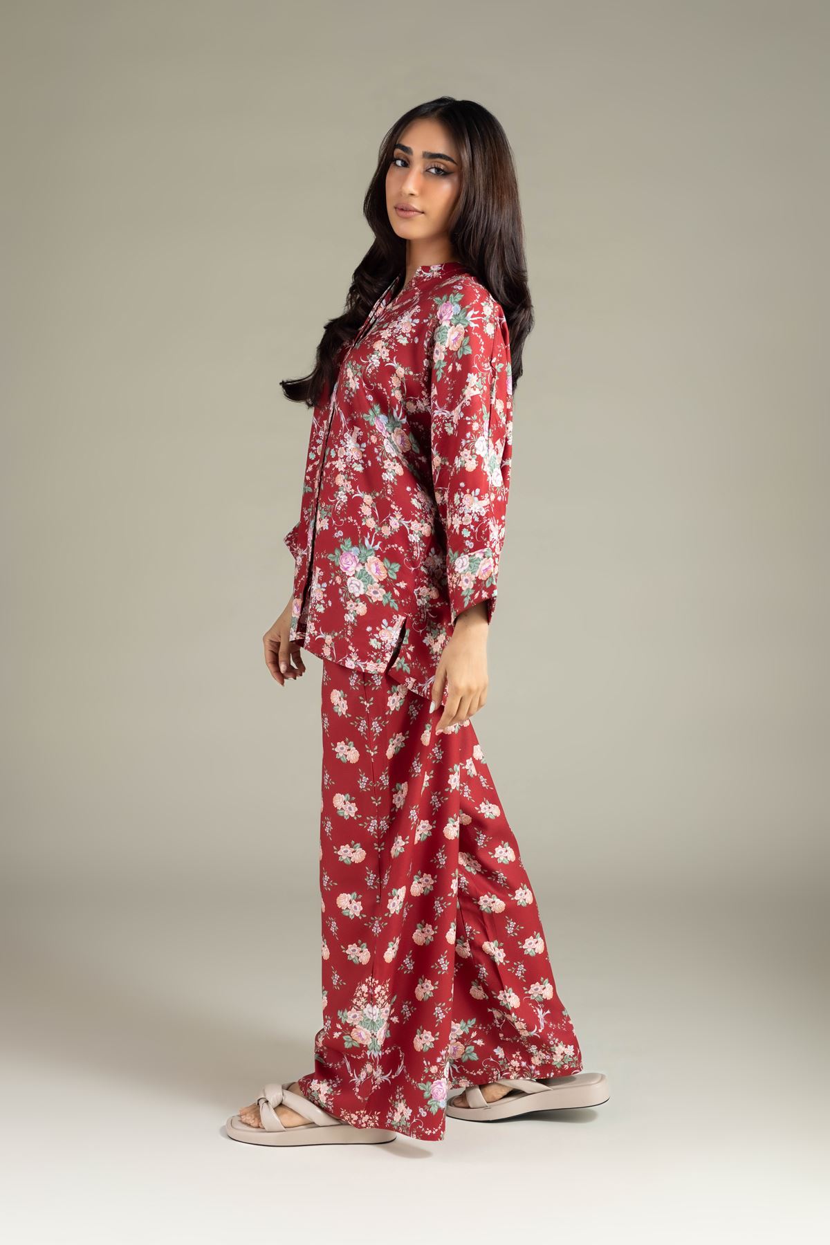 Buy Trousers | 0.0 N/A | 25-08-8W4-05BB-VG_MULTI | Khaadi United States