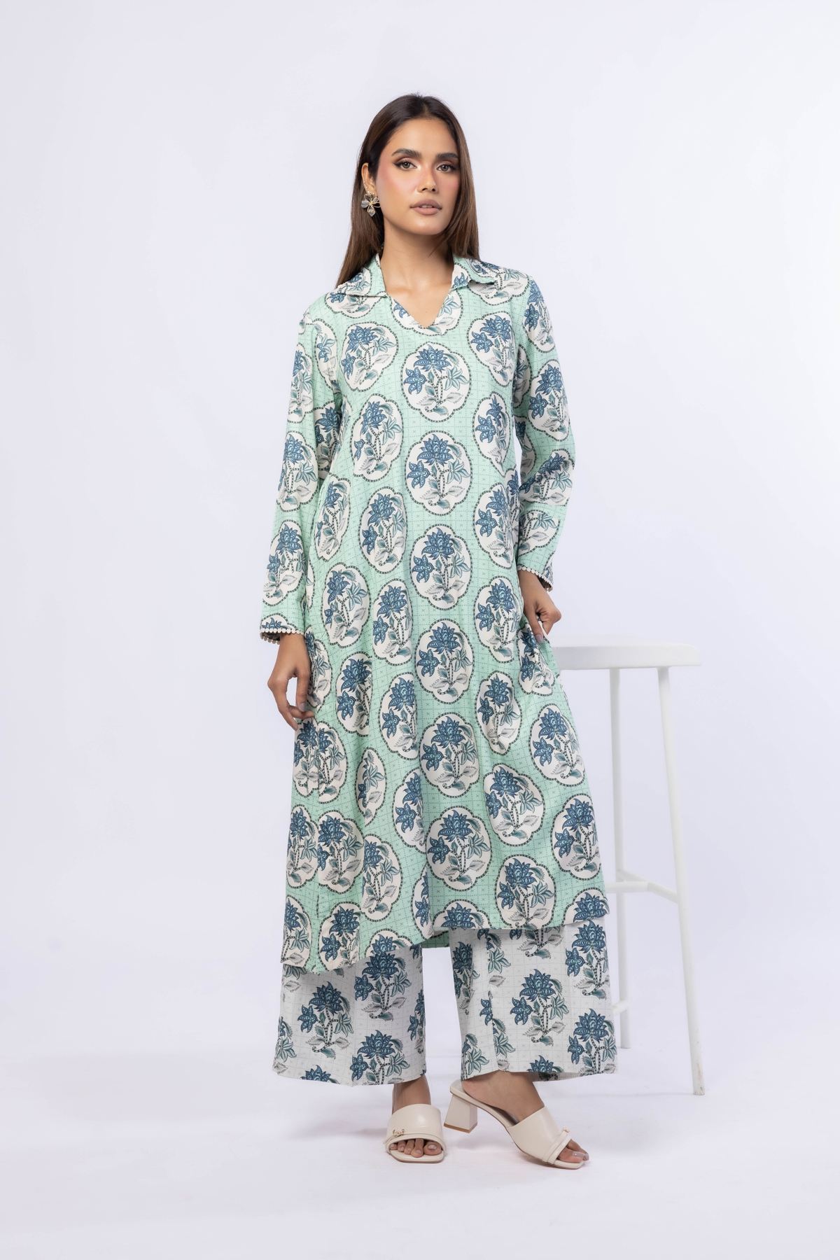 Buy Kurta | 0.0 N/A | 25-07-7E9-03TA-VG_MULTI | Khaadi United States